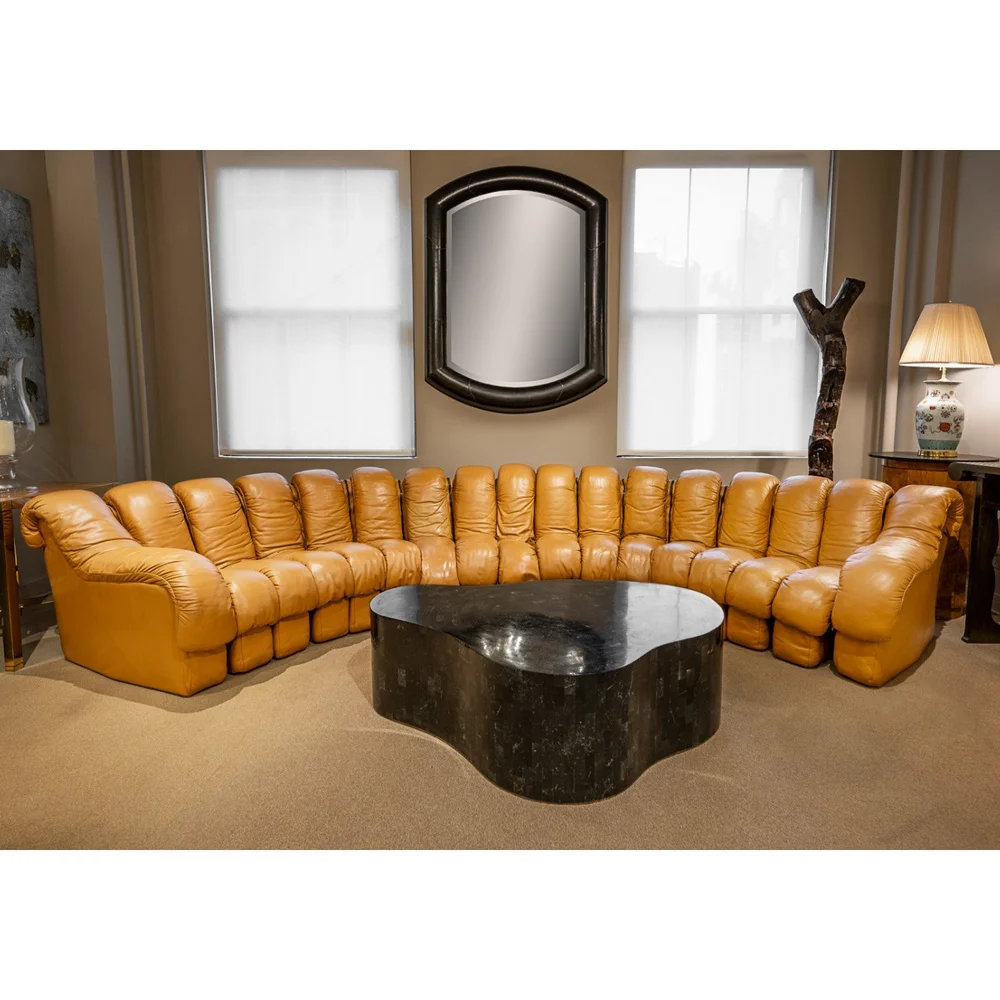 De Sede Iconic "Non Stop Sofa" in Full Grain Leather 1970s — Lobel ...