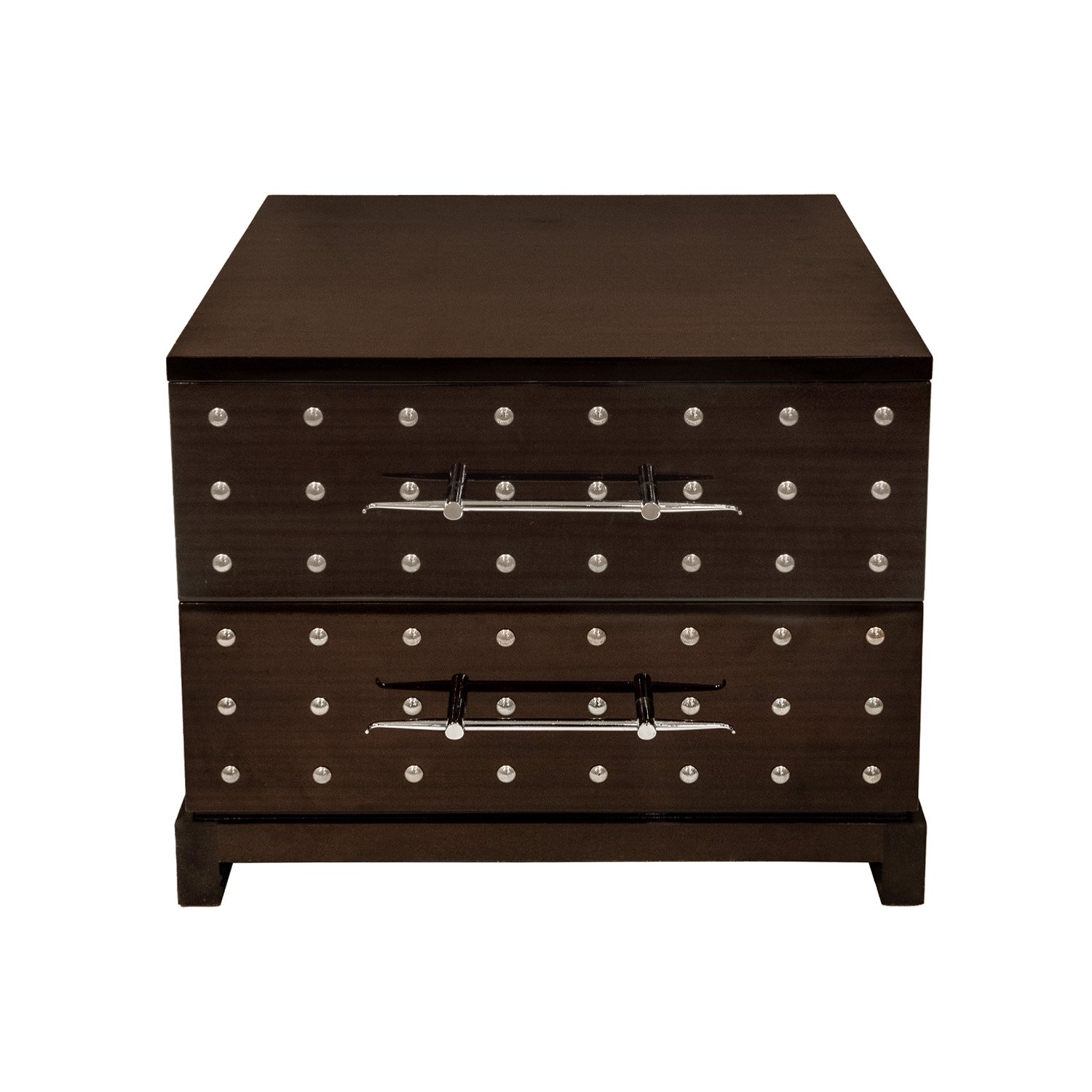 Tommi Parzinger Iconic Studded Small Chest/Bedside Table 1981 - ON HOLD ...