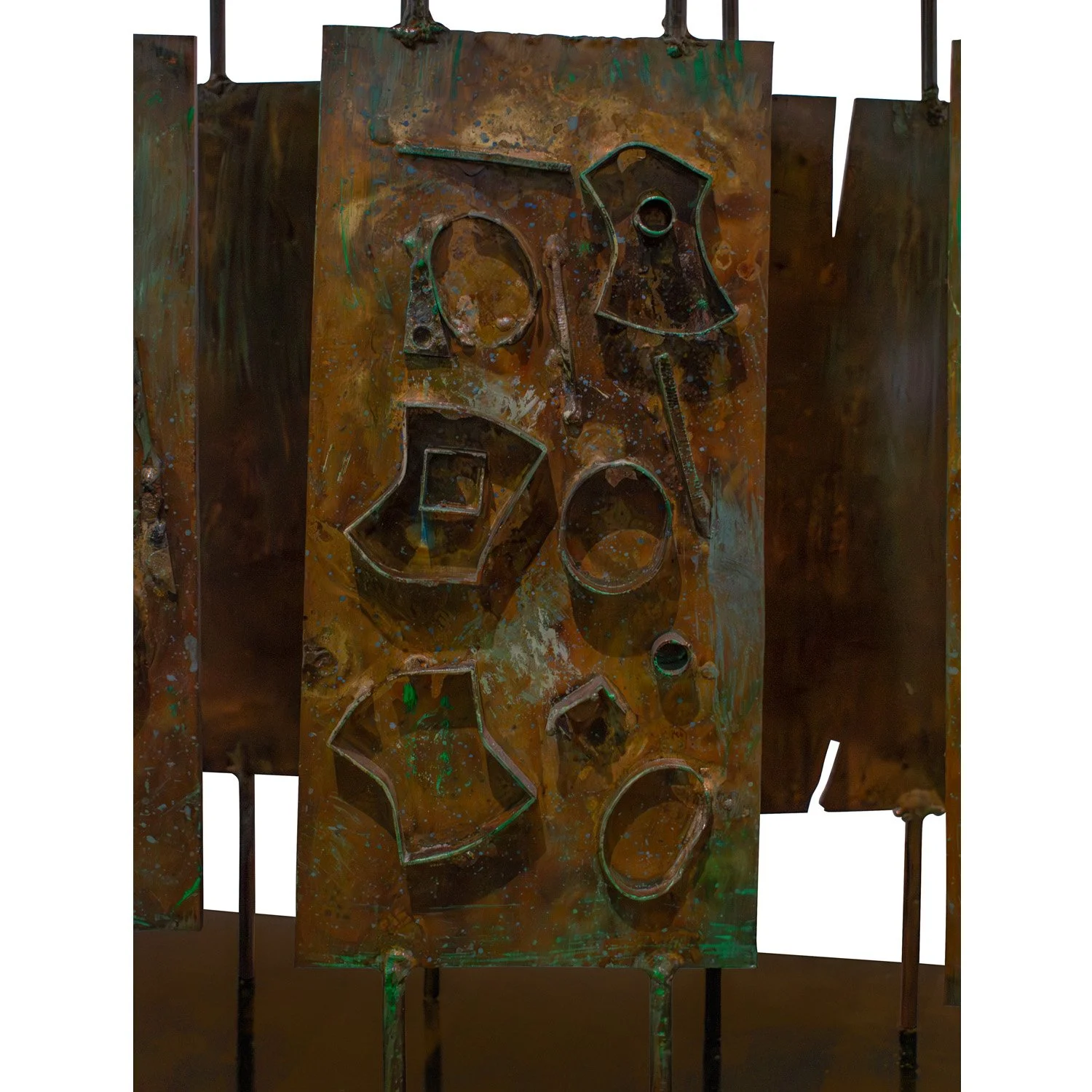 Philip and Kelvin LaVerne Rare and Important "Dance of Fauves" Console ...