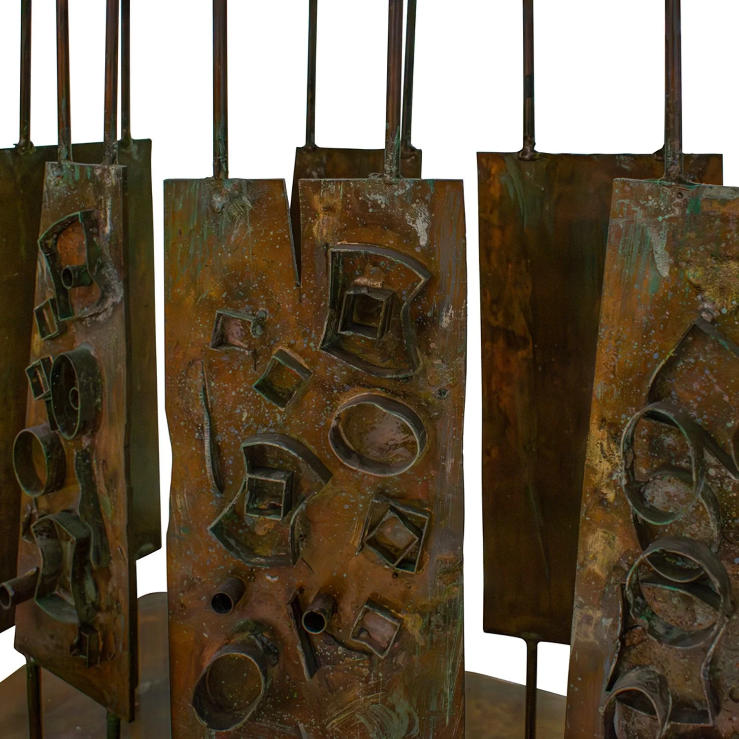 Philip and Kelvin LaVerne Rare and Important "Dance of Fauves" Console ...