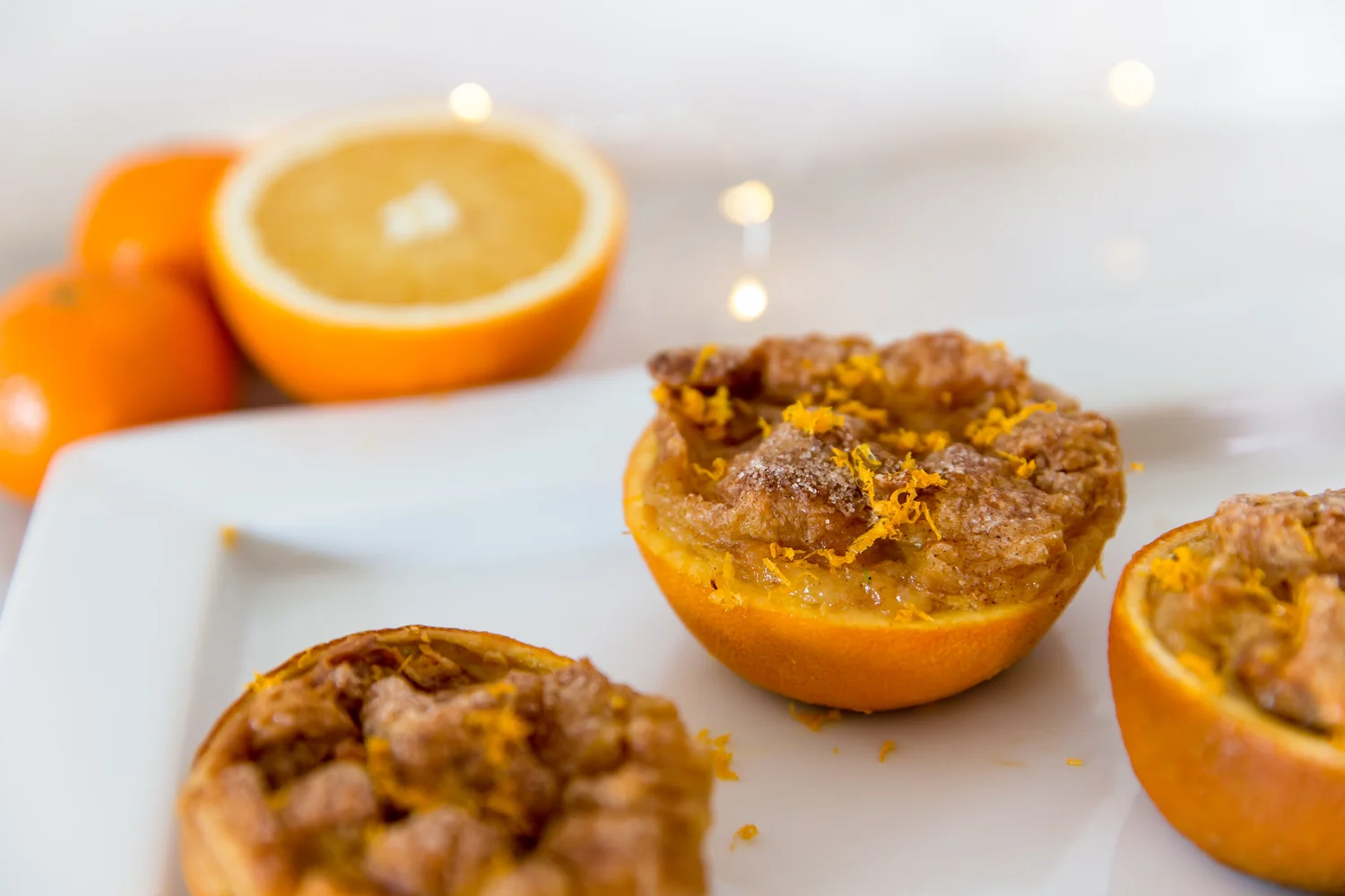 Sunkist® Navel Orange Bread Pudding — Brandi Milloy