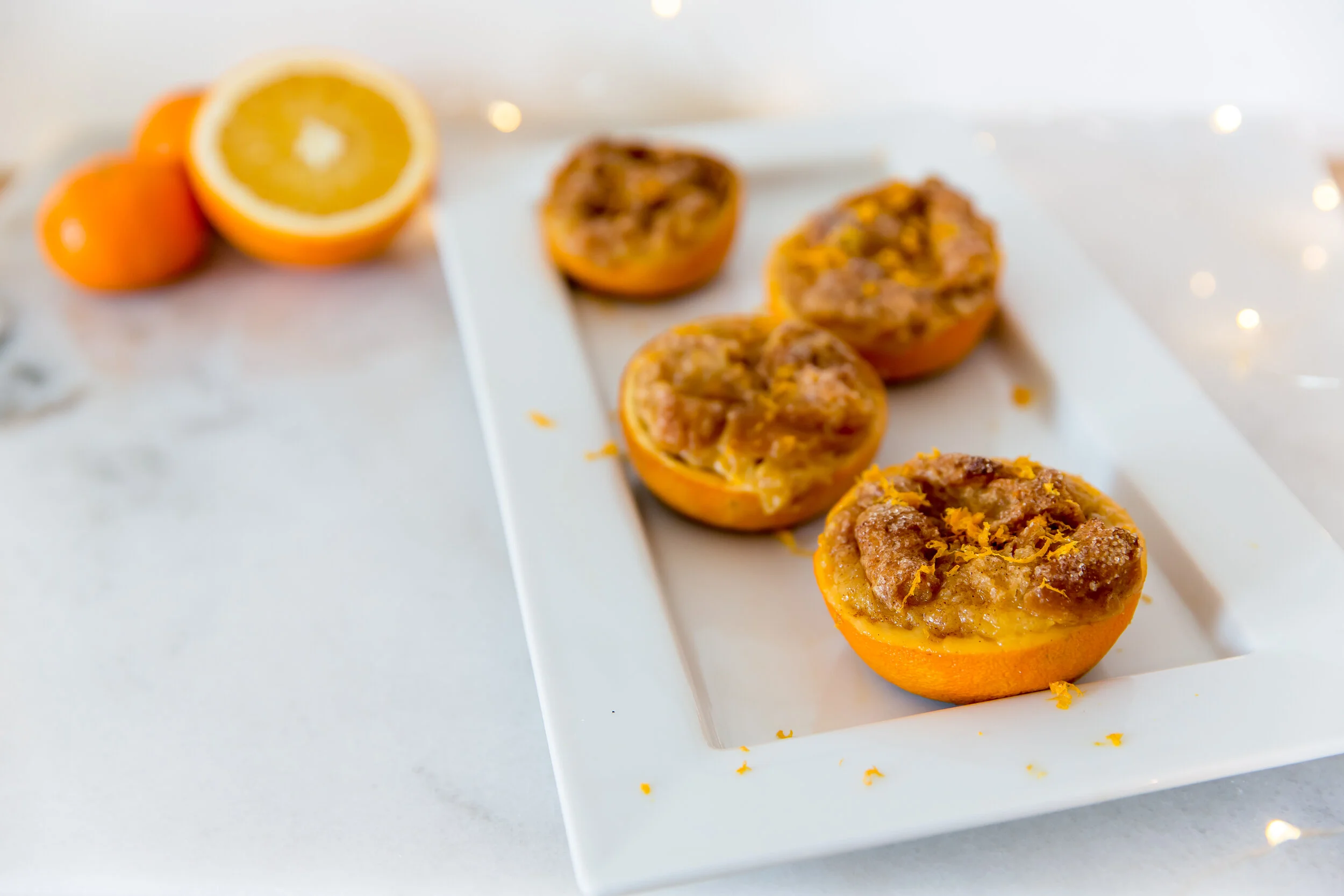 Sunkist® Navel Orange Bread Pudding — Brandi Milloy