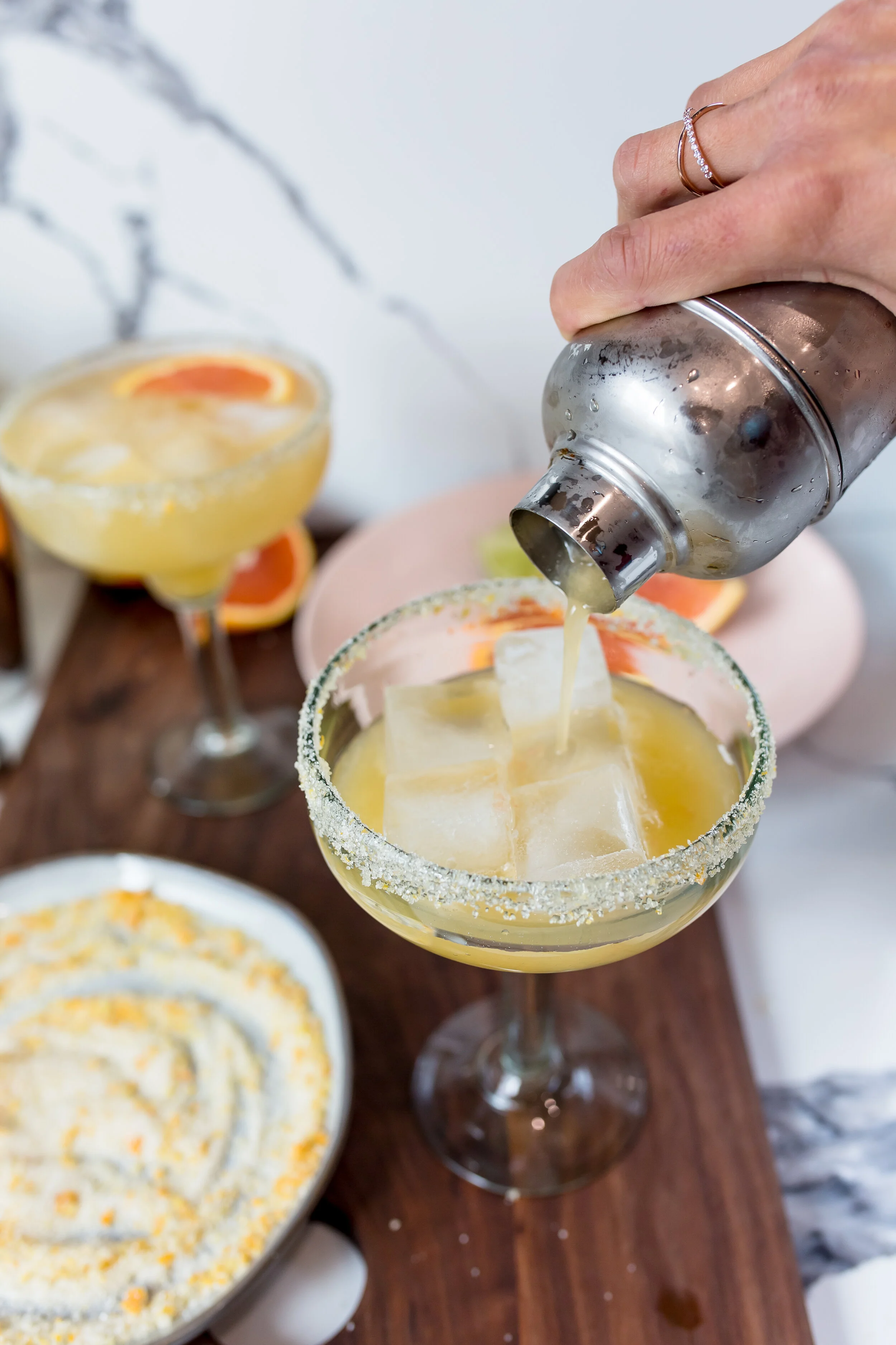 Fizzy Cara Cara Margarita — Brandi Milloy