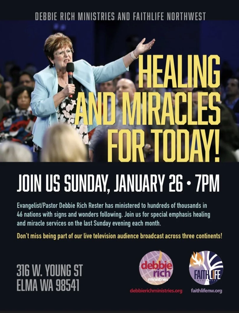 Events — Debbie Rich Ministries & FaithLife NW