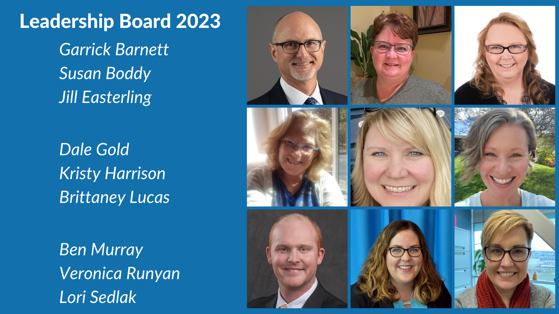 Leadership Board — Dutilh Church