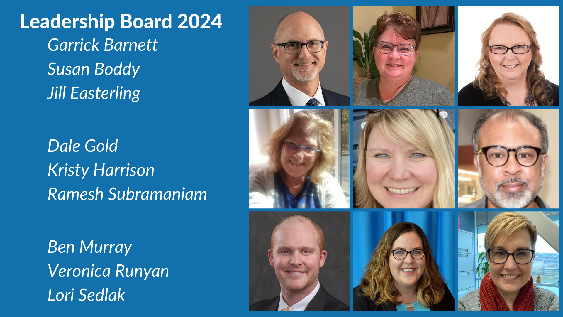 Leadership Board — Dutilh Church