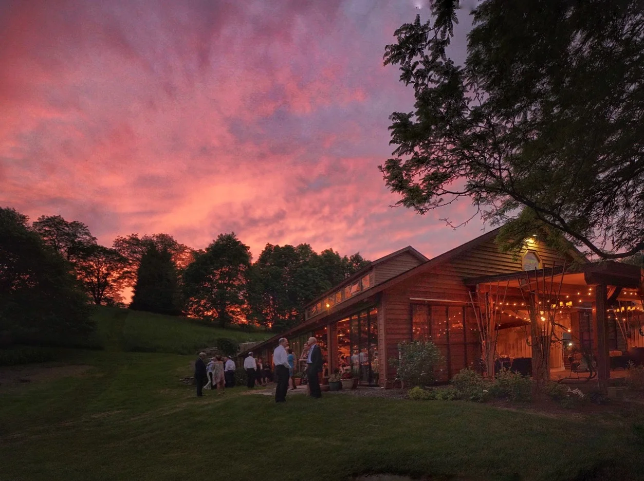 The Reception PAVILION — Red Maple Vineyard