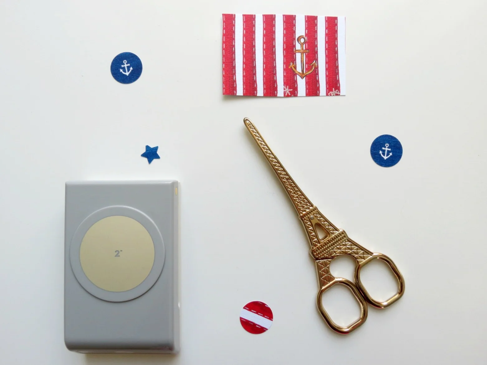 Nautical Notecard Birthday Banner Tutorial — Party HarDIY