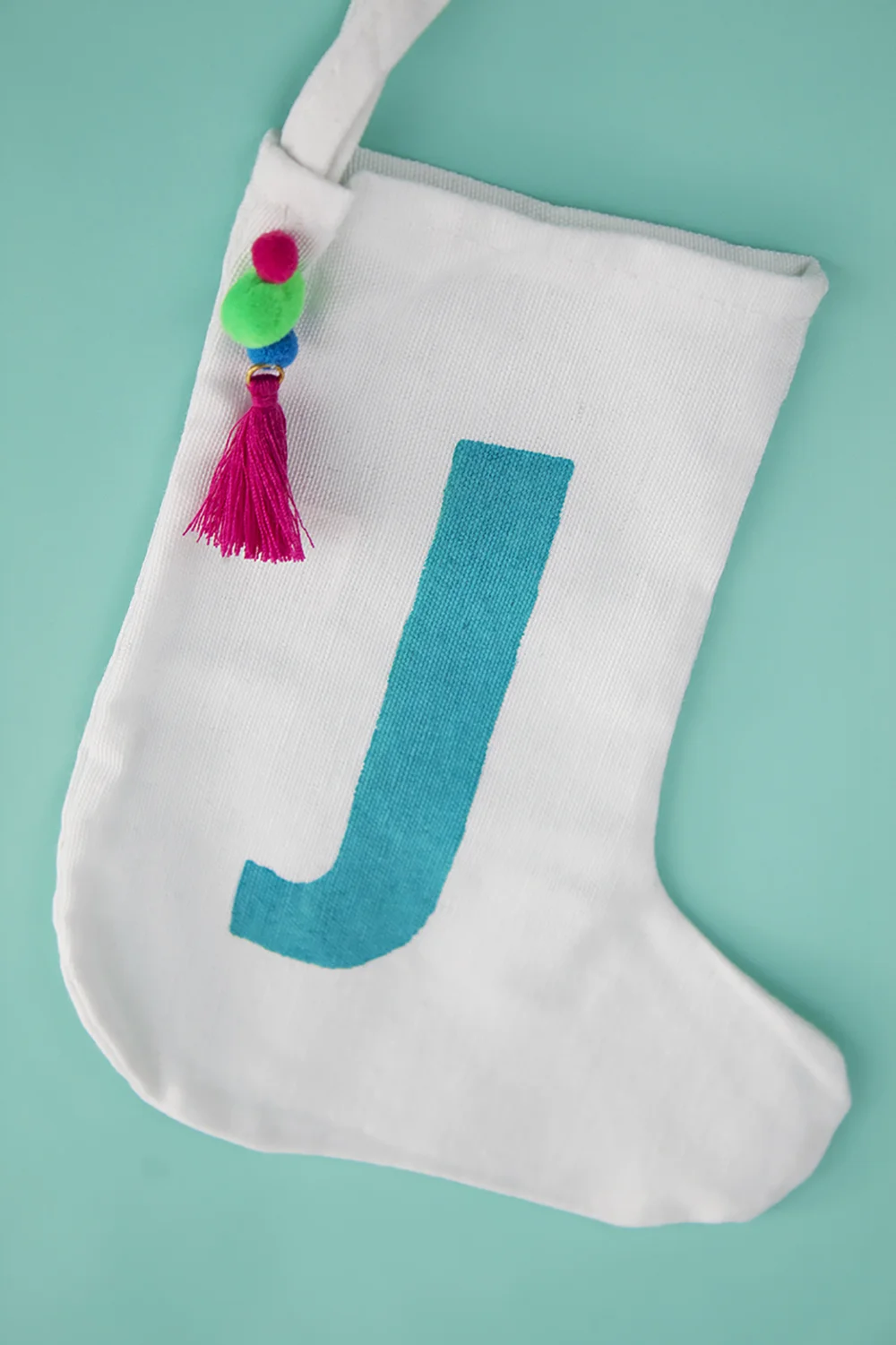 DIY Monogram Stockings — Well Kept Chaos