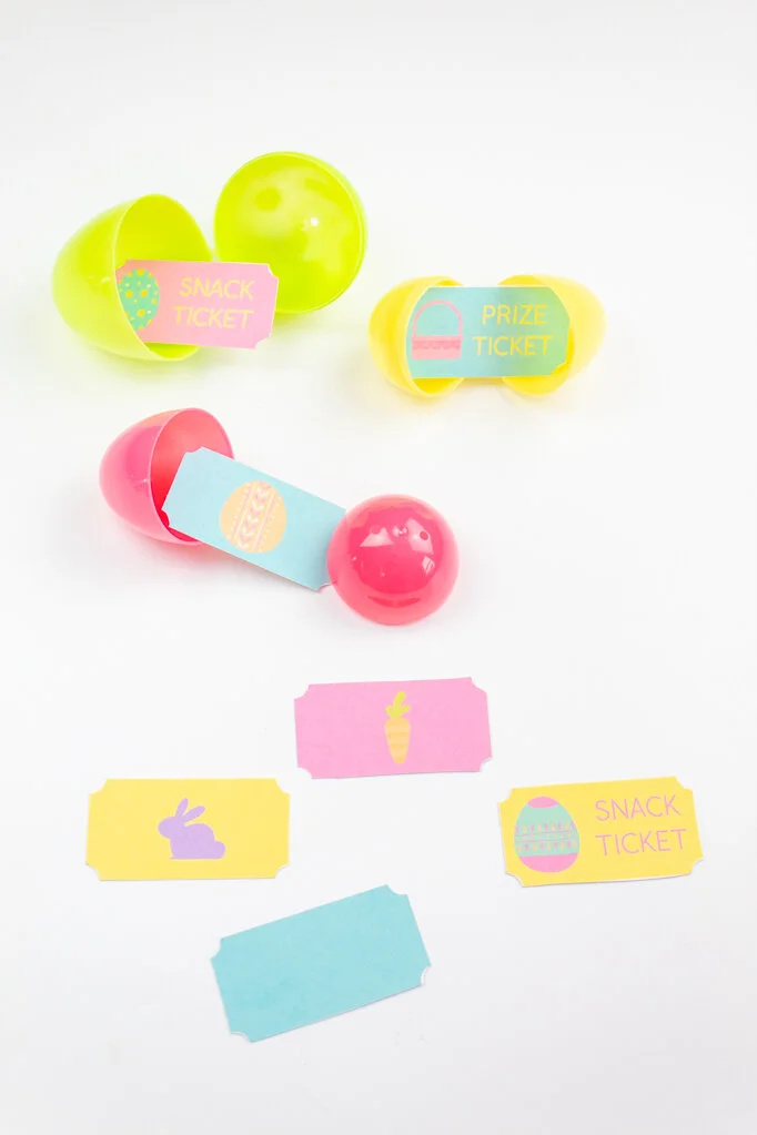 Free Printable Easter Egg Prize Tickets — Well Kept Chaos