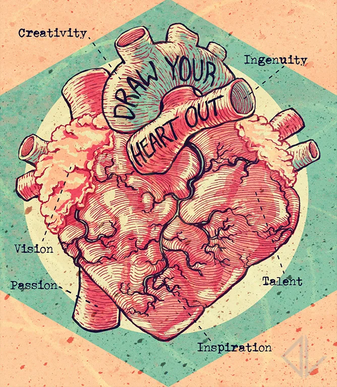 Draw Your Heart Out — Dani Lopez Studio