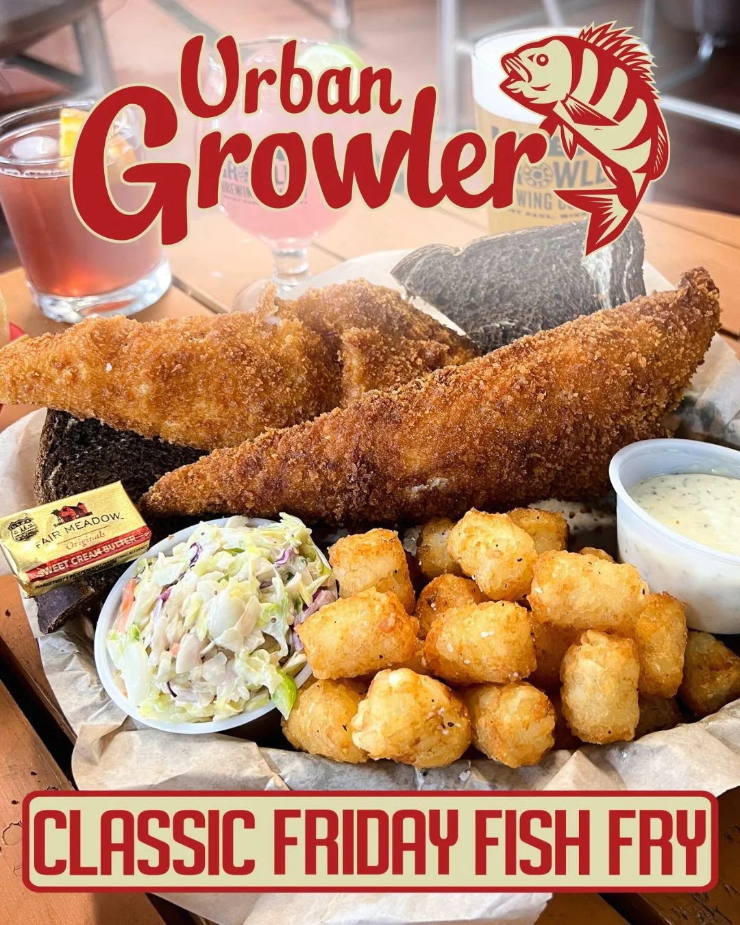 Best Fish Fry in the Twin Cities — Urban Growler® Brewing Company