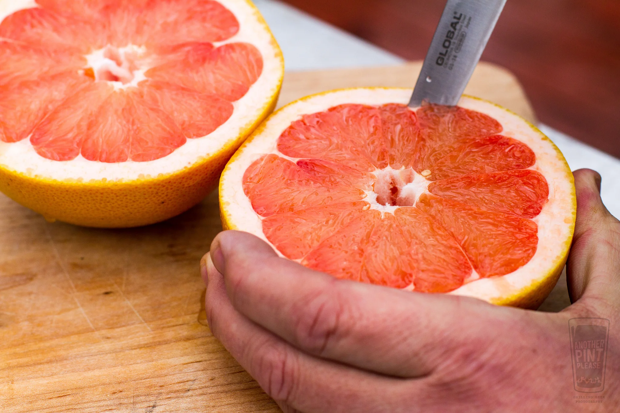 Grilled Grapefruit — Another Pint Please