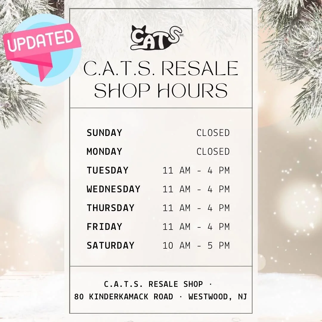 C.A.T.S. Resale Shop — CARING ABOUT THE STRAYS