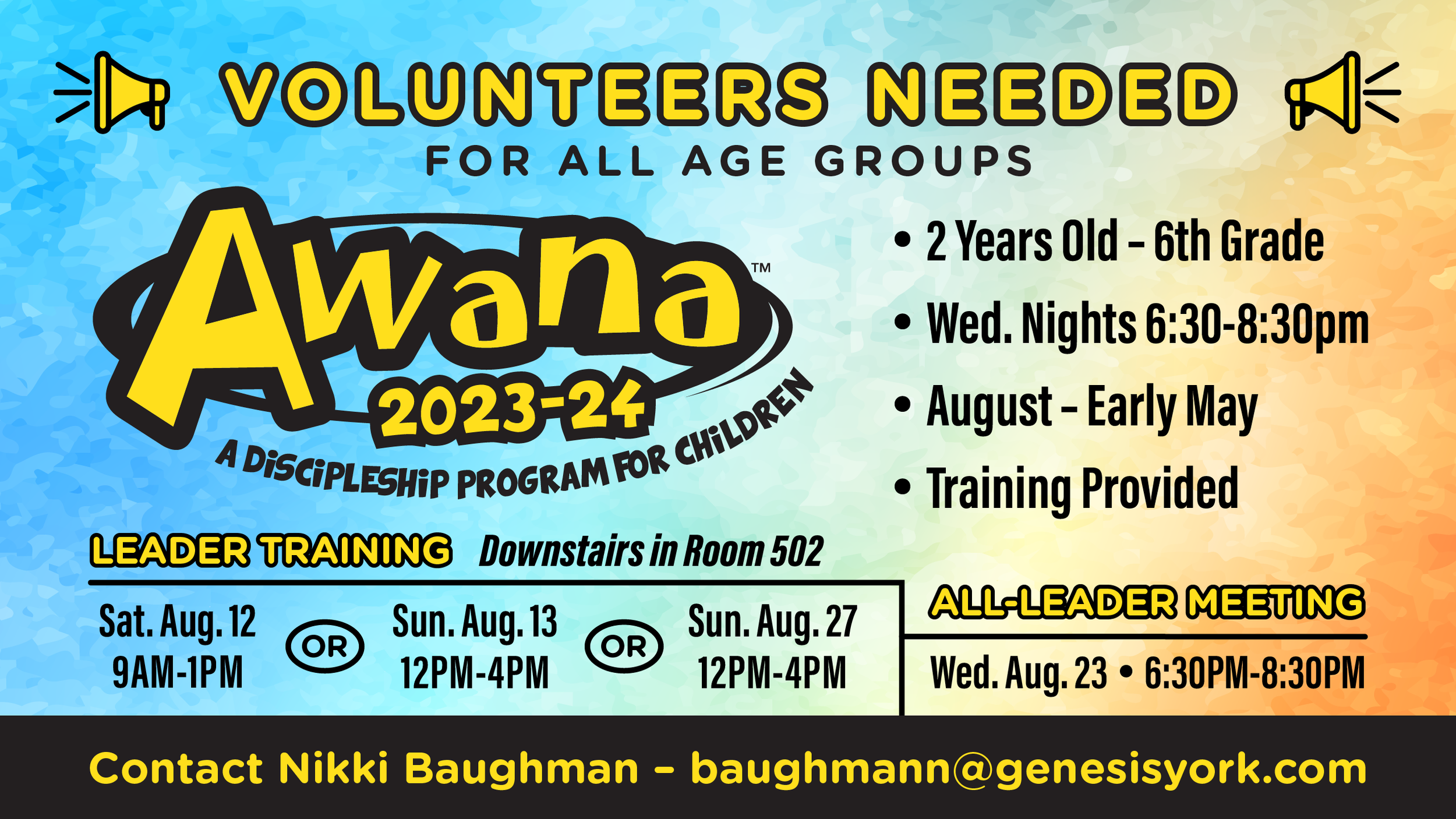 Awana Clubs — Genesis Church