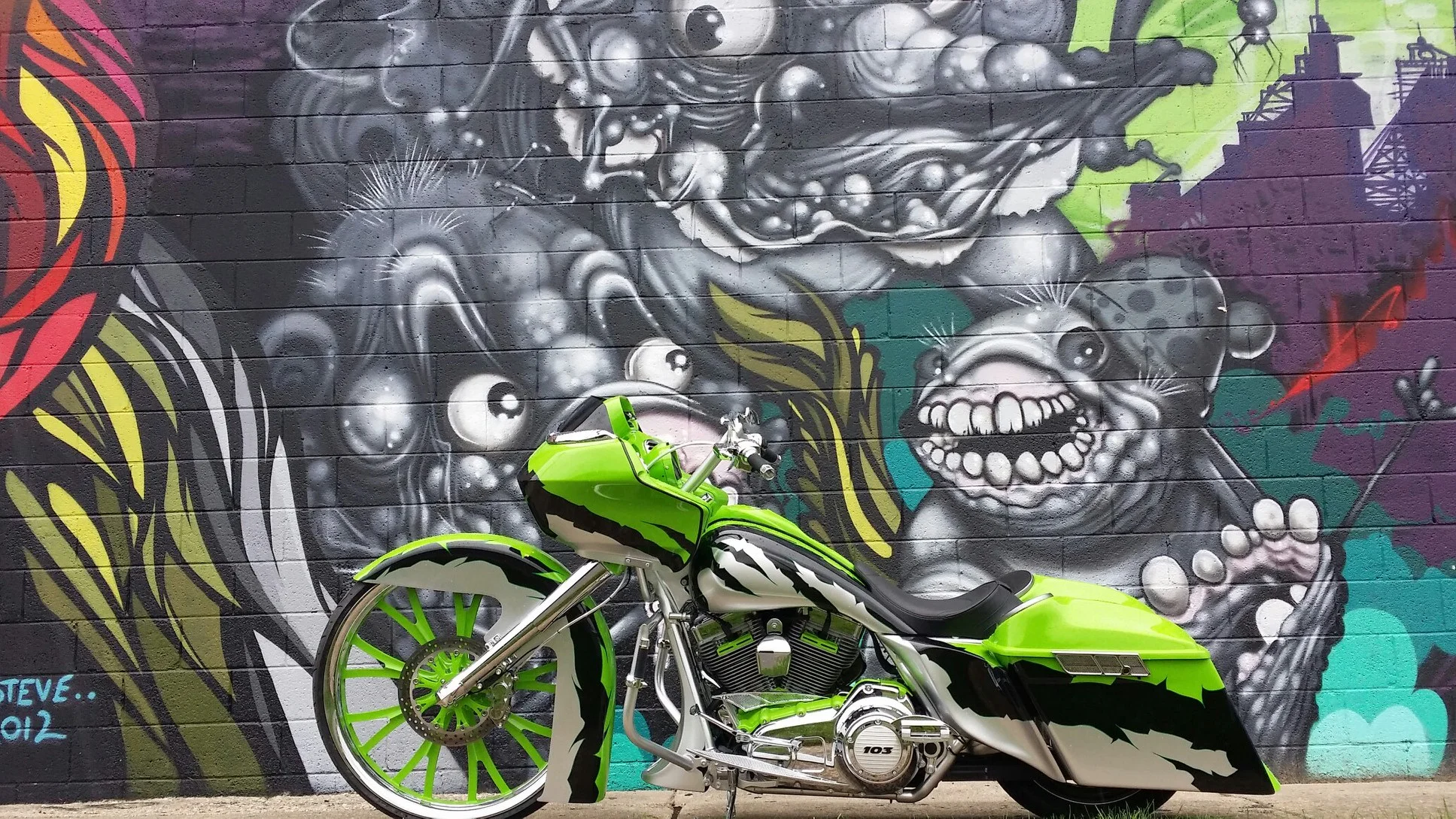 Green — Detroit Choppers