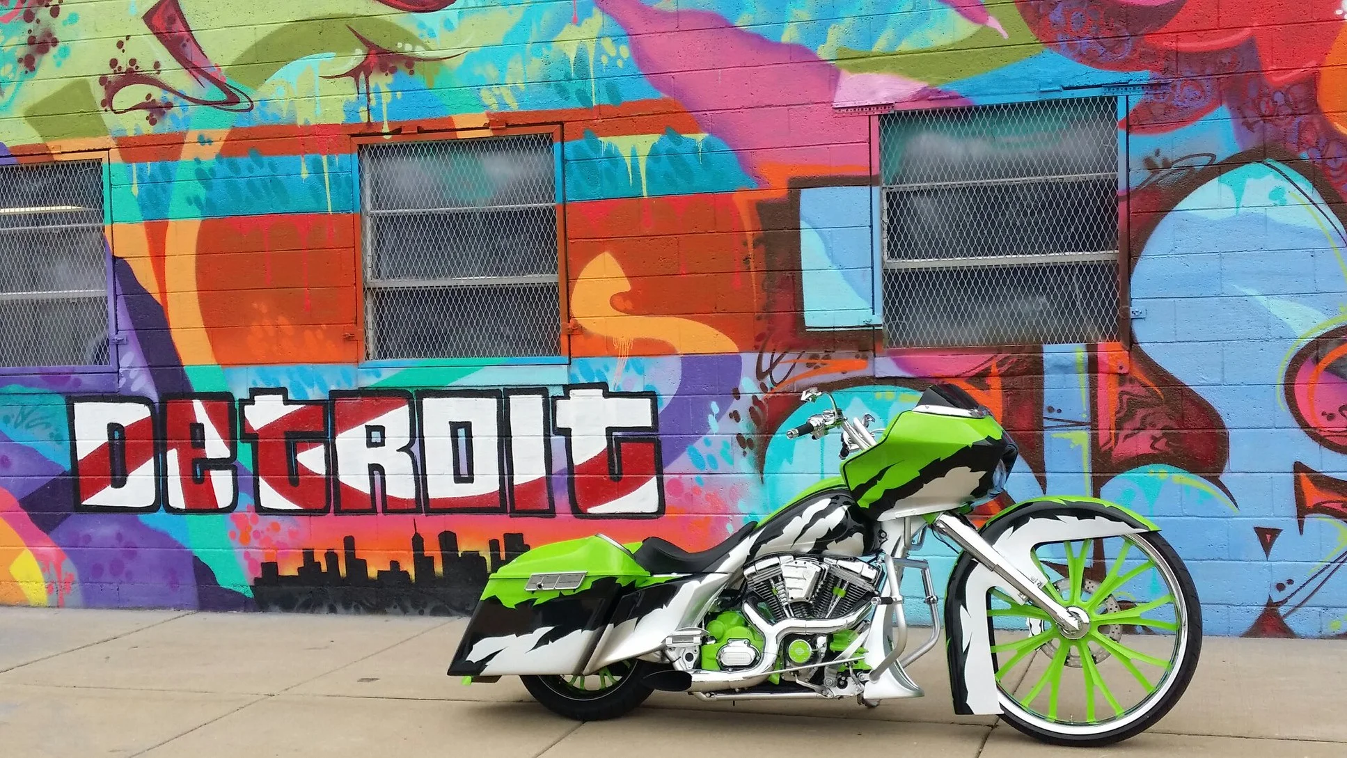Green — Detroit Choppers