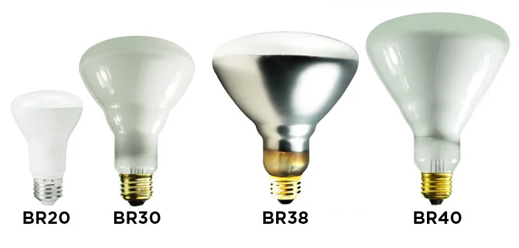 Light Bulb Shape Guide: BR & R Shapes — 1000Bulbs.com Blog