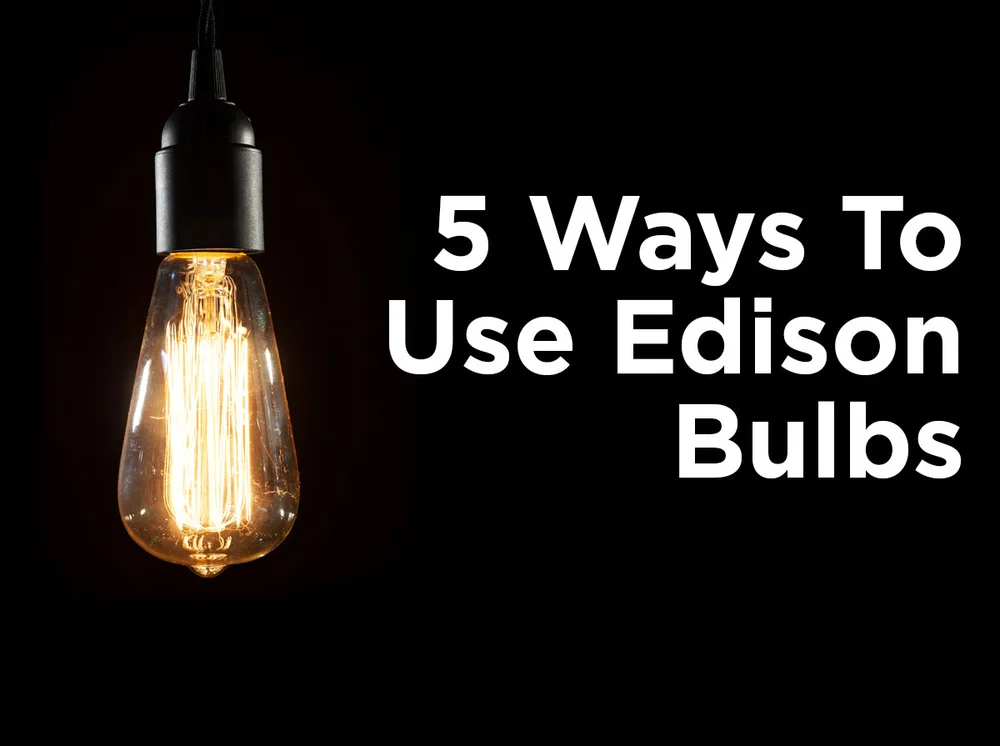 Edison Bulbs Installation