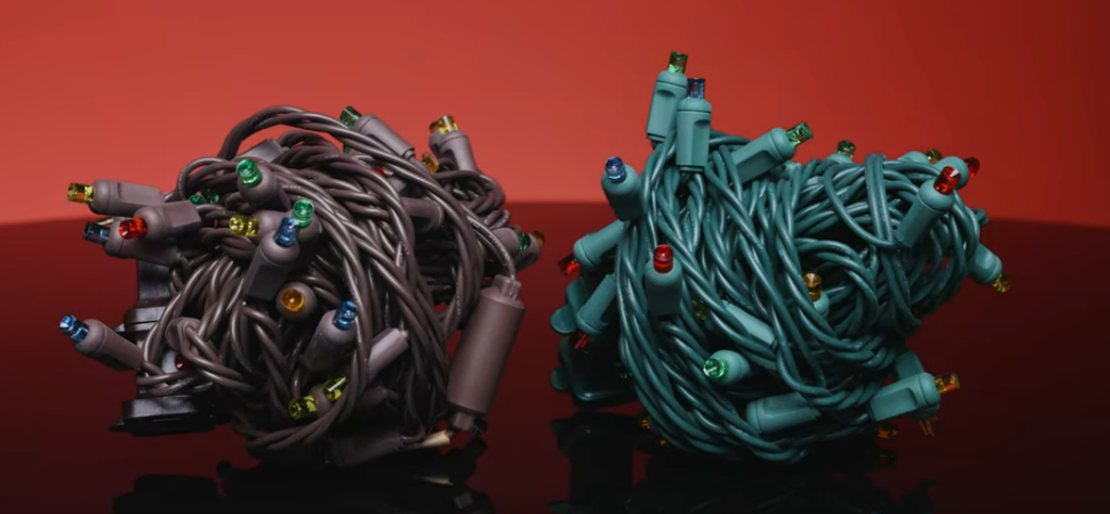Wrap Up Your Holiday Decorating in Minutes with Rolled LED Mini Lights ...