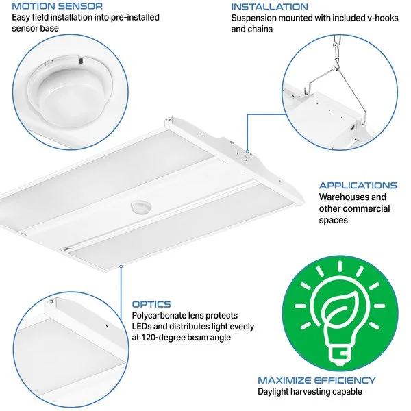 PLT Solutions Sensor LED High Bay Fixtures — 1000Bulbs Blog