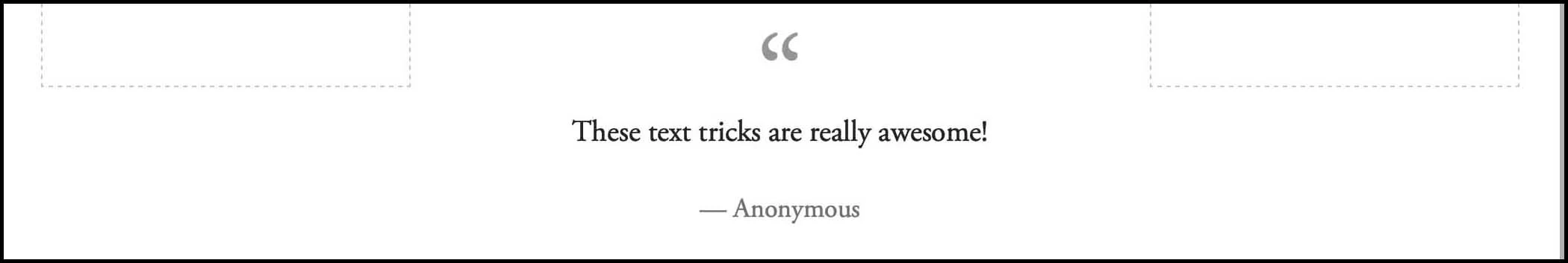 Kerry A. Thompson Website Design - 9 tricks for your text blocks in ...