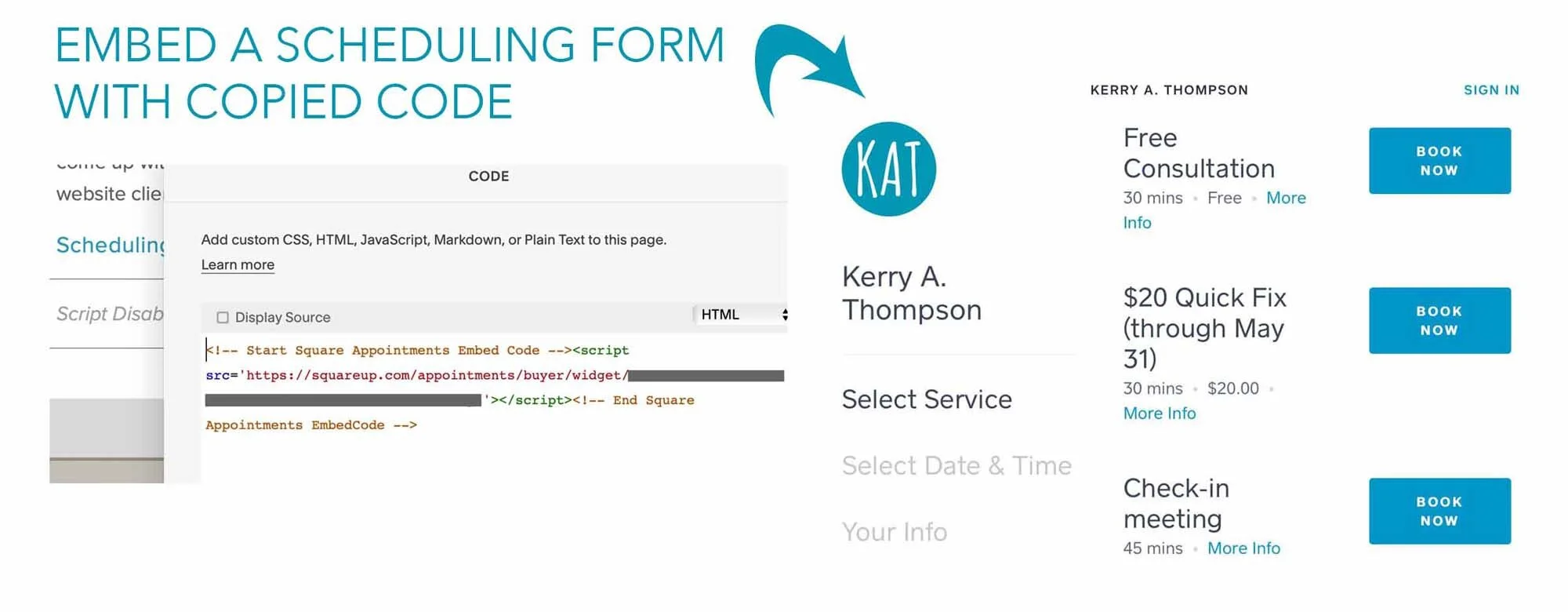 Kerry A. Thompson Website Design - My two favorite scheduling programs