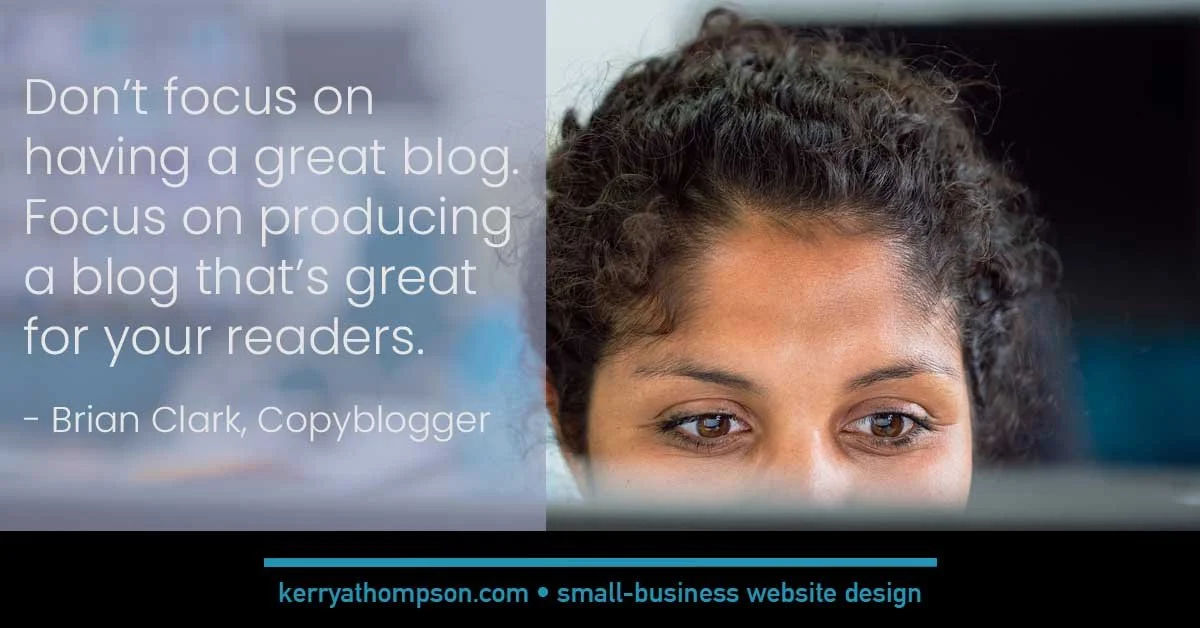 Kerry A. Thompson Website Design - Use your blog to improve your SEO