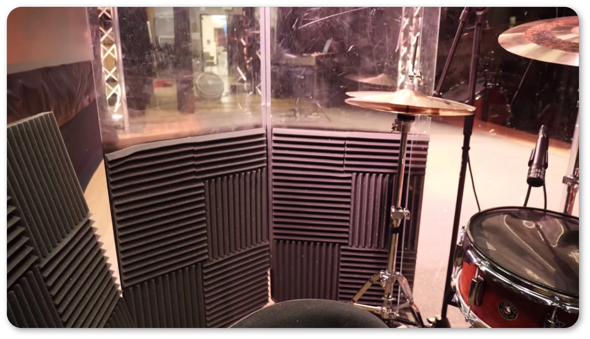 Sound Proof Drum Booth