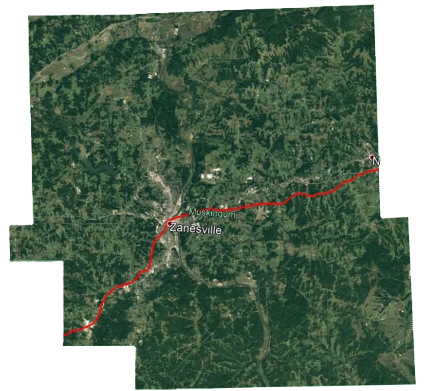 John M. Barr The Zane’s Trace — MUSKINGUM COUNTY HISTORY