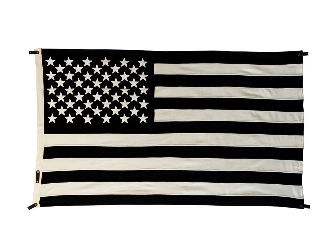 American Flag Black And Grey