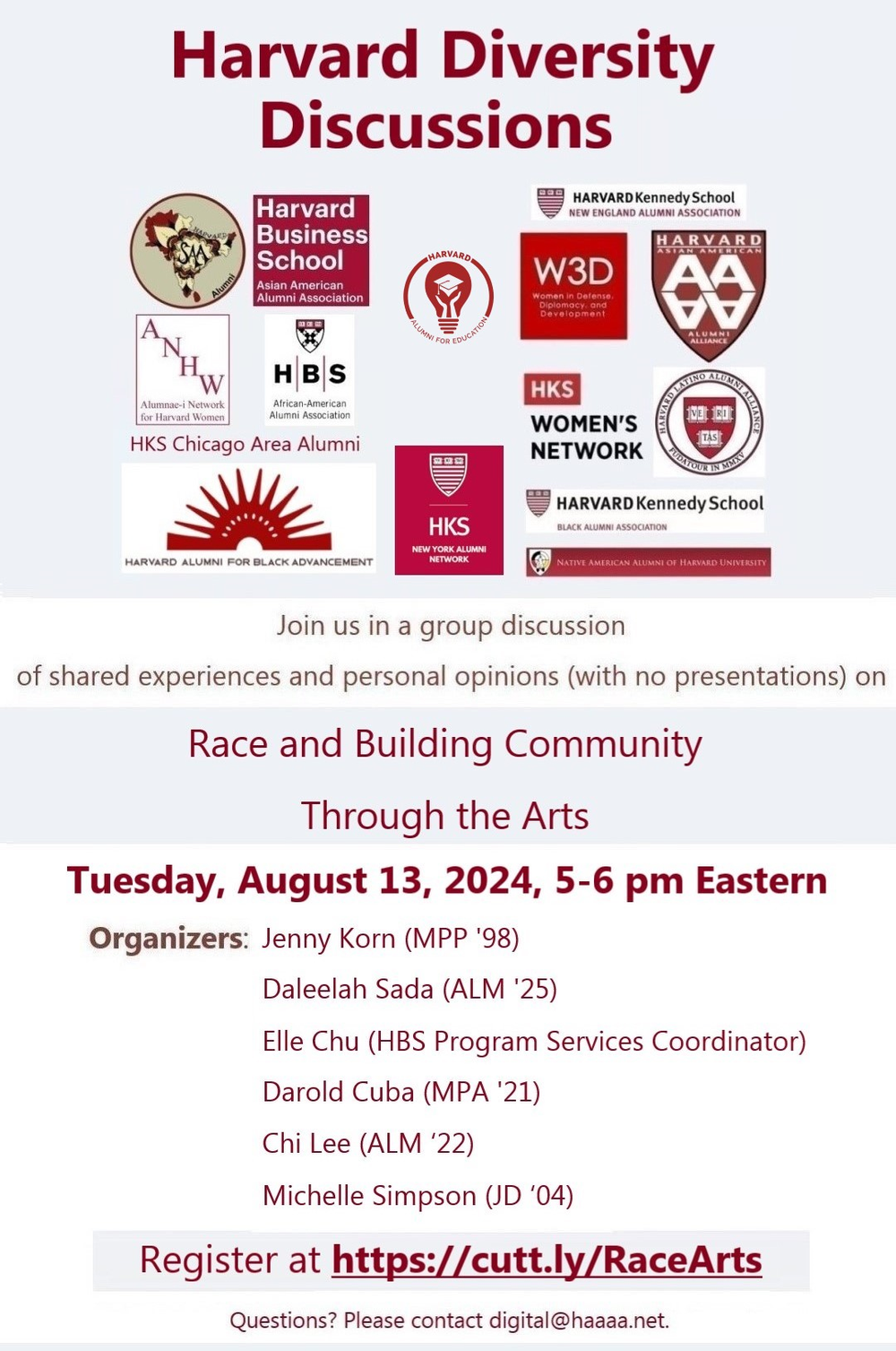 Calendar — Harvard Alumni for Education