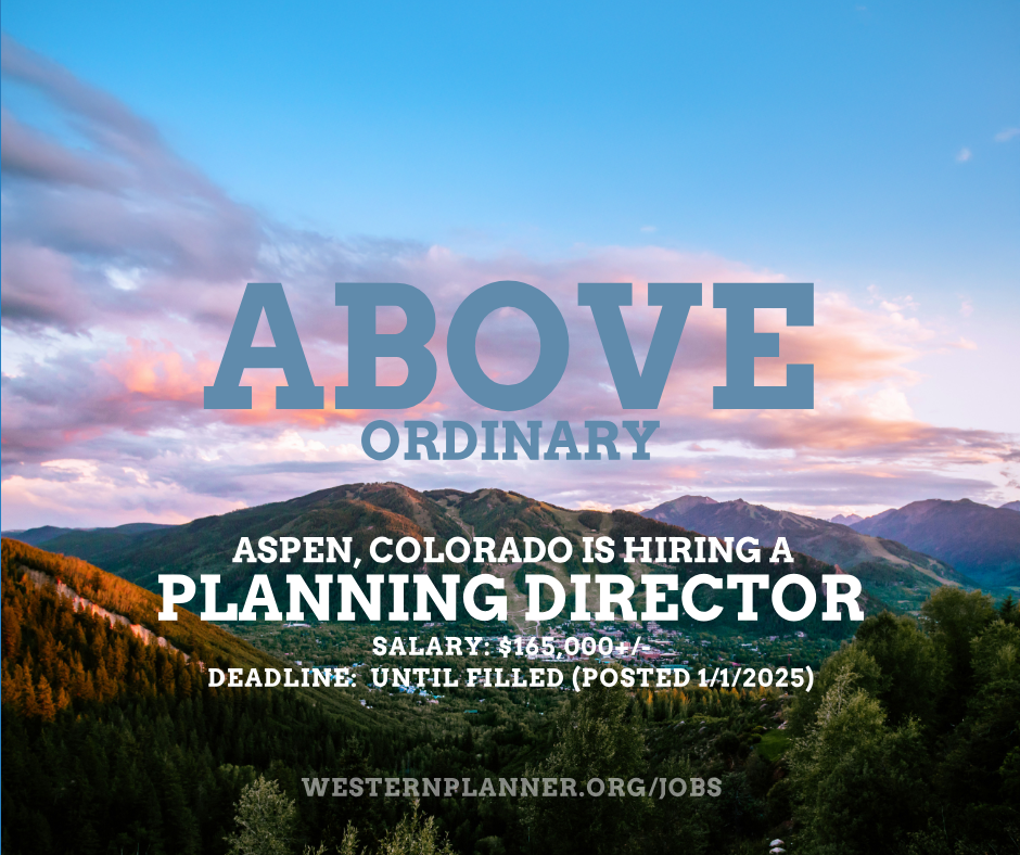 Jobs — The Western Planner