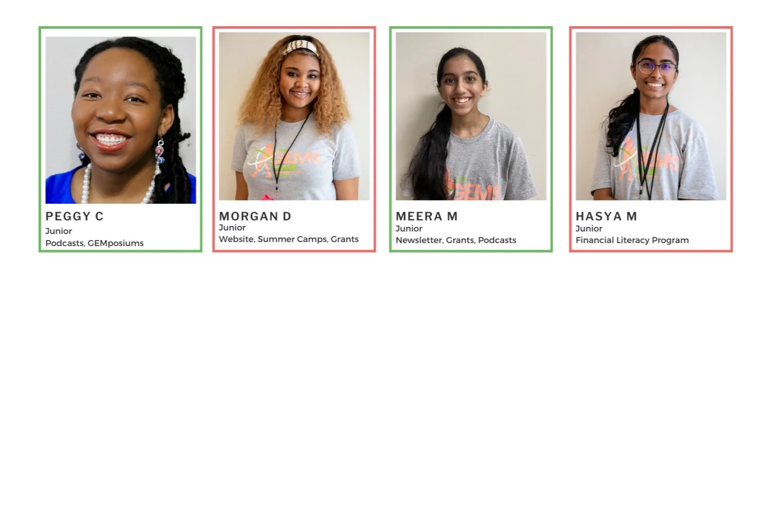 Our Team — The GEMS Camp
