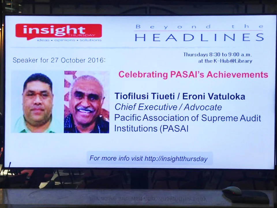 Celebrating PASAI Achievements – Talk at ADB Manila — PASAI