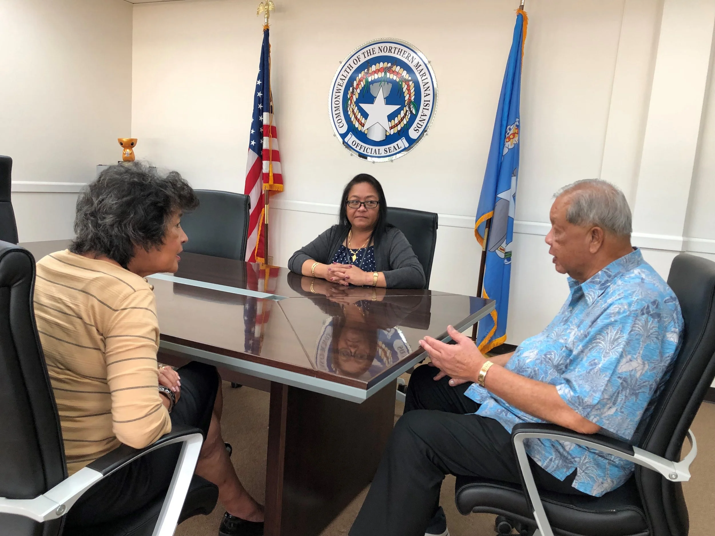 PASAI director visits Saipan — PASAI