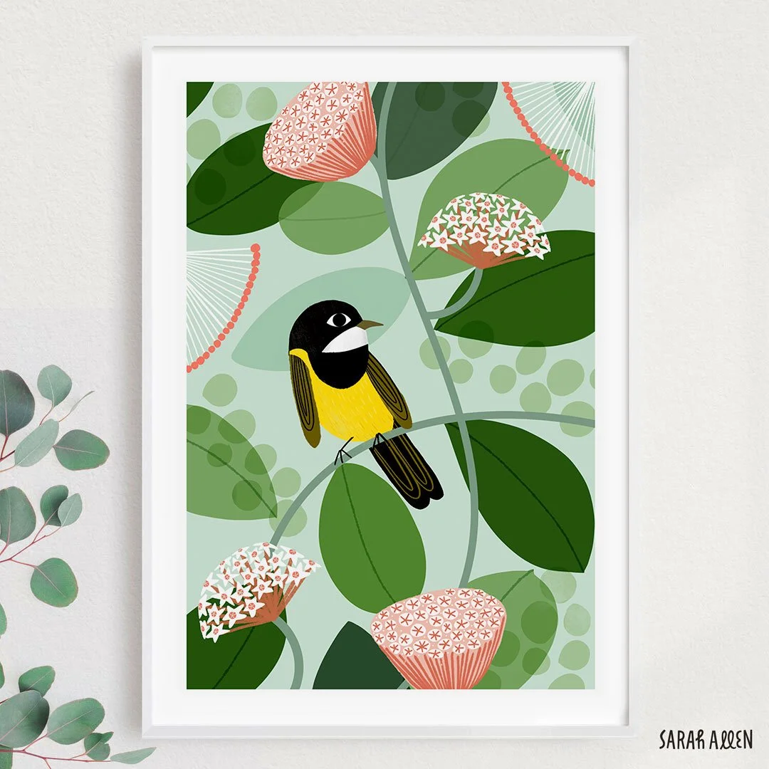 Australian art for nature lovers. Birds, flora and fauna of Australia ...