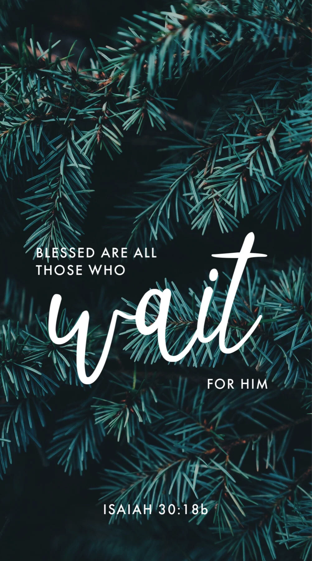 Christmas Scripture Phone Backgrounds — Cafe 1040