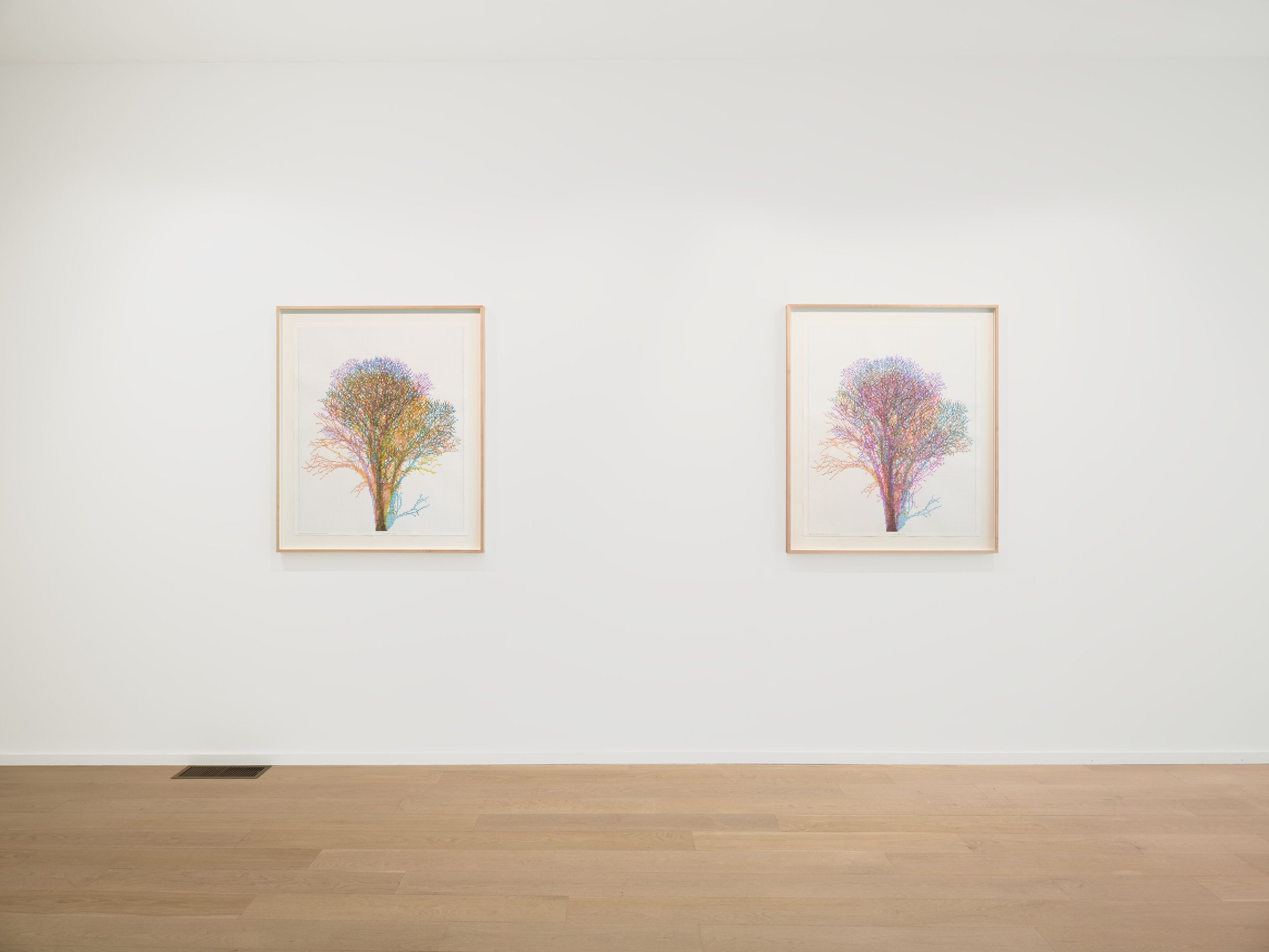 Numbers and Trees: The Arizona Watercolors | Charles Gaines — Musée ...