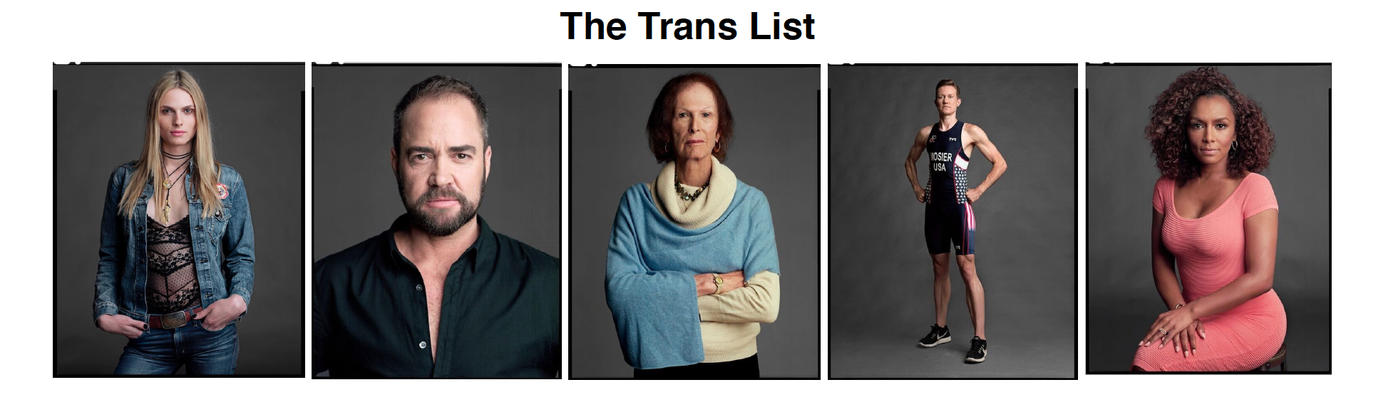 IDENTITY: Timothy Greenfield-Sanders The List Portraits — Musée Magazine