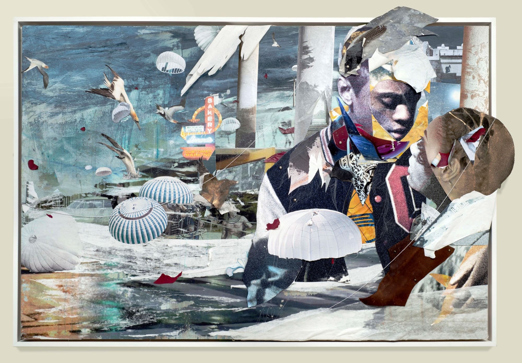 Shaunté Gates The Night Before: Poppies & Parachutes | Marc Straus ...