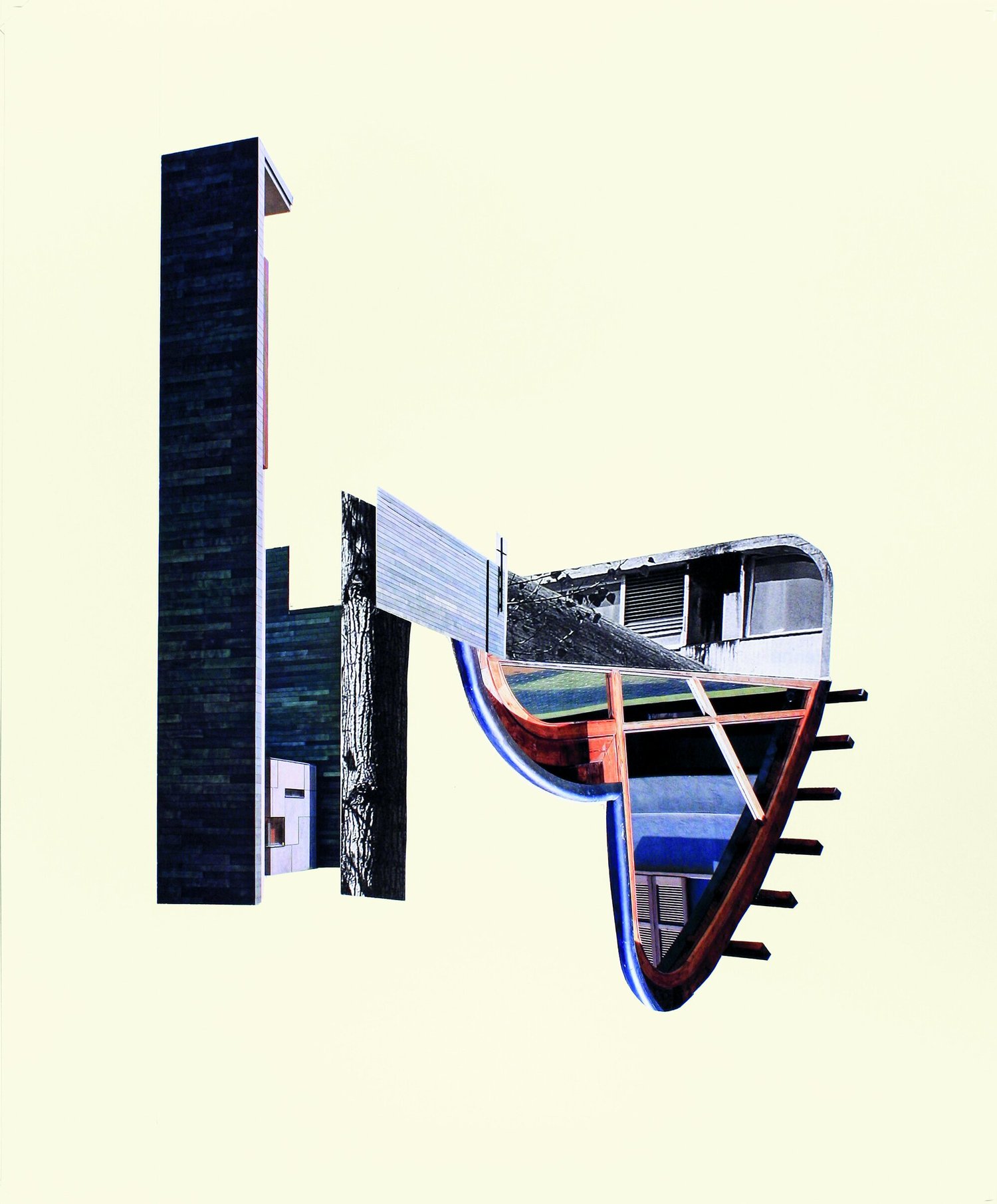 Architecture: "The Architecture of Collage" Marshall Brown at the Santa ...