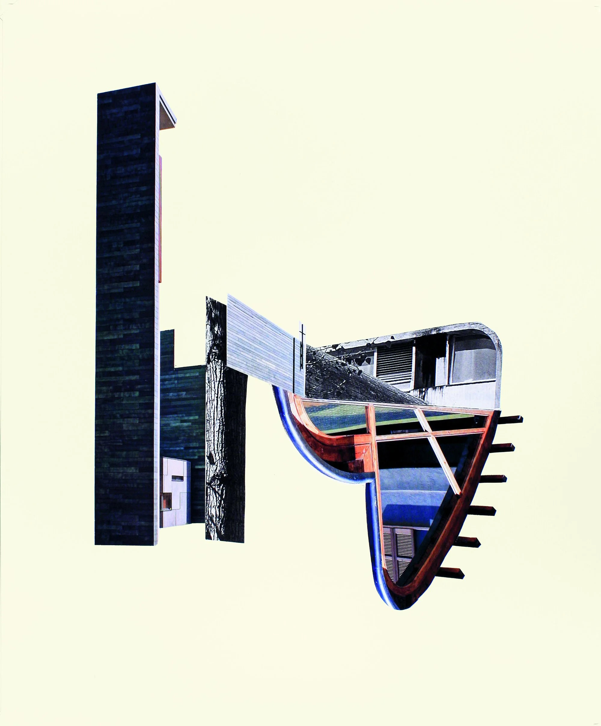 Architecture: "The Architecture of Collage" Marshall Brown at the Santa ...
