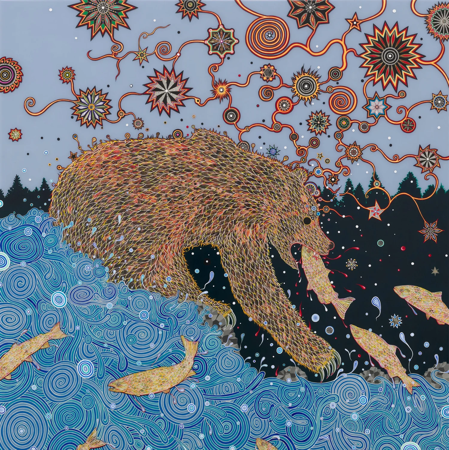 Fred Tomaselli: Second Nature | Laguna Art Museum — Musée Magazine
