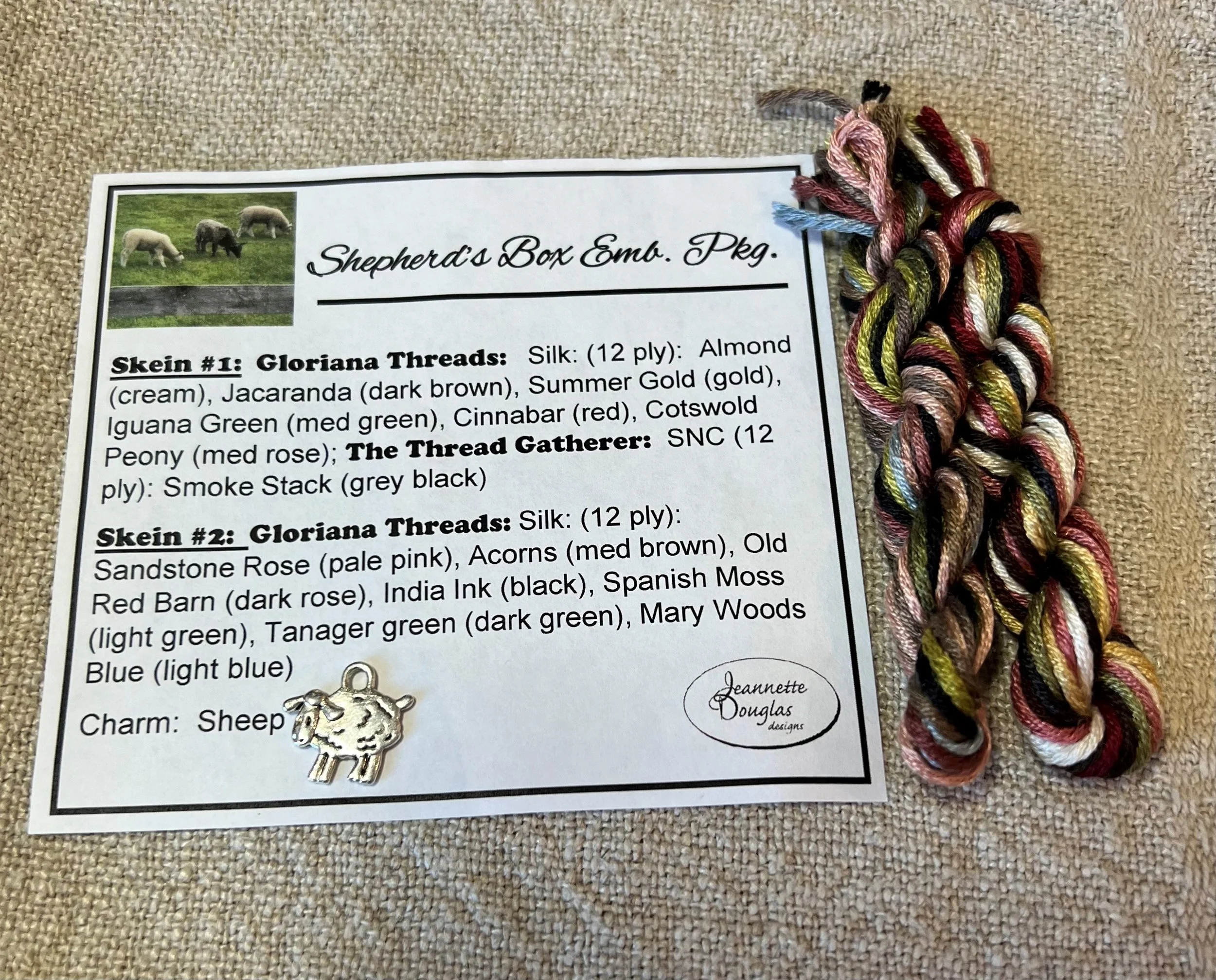 Shepherd's Box Chart — Jeannette Douglas Designs