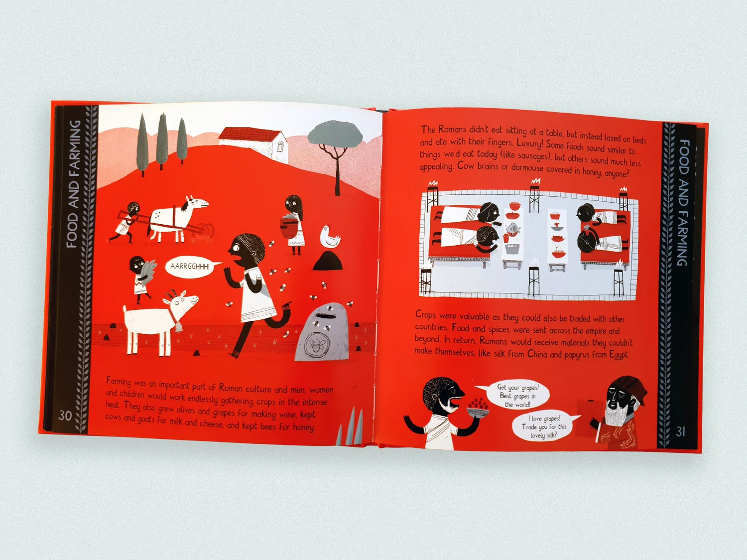 Meet the... Ancient Romans — Illustration and animation by James Davies