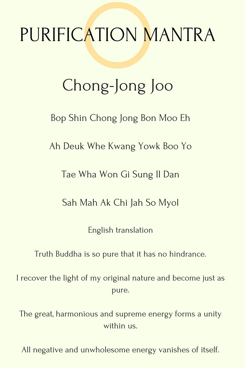 Chanting Meditation — Won Buddhism of Philadelphia