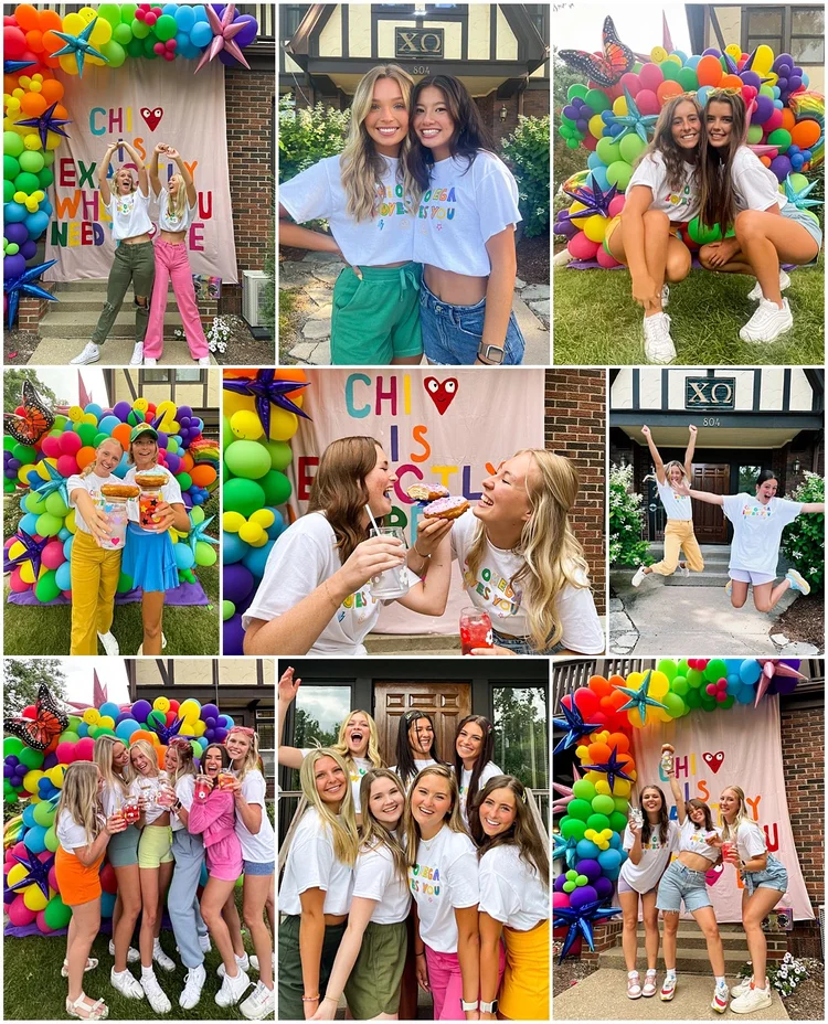 “Chi O is Exactly Where You Need To Be” Spirit Week Sisterhood — Iowa ...