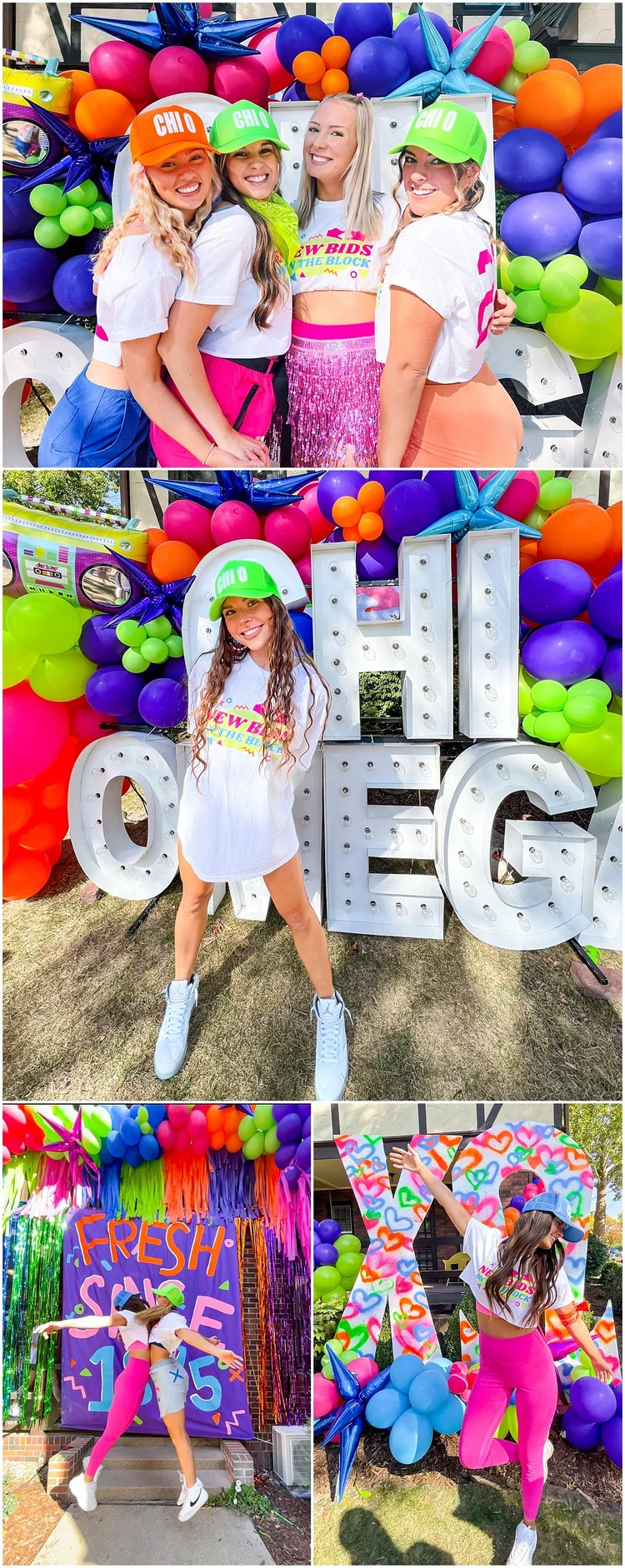 New Bids on the Block - Chi Omega Bid Day 2022 — Iowa Chi Omega