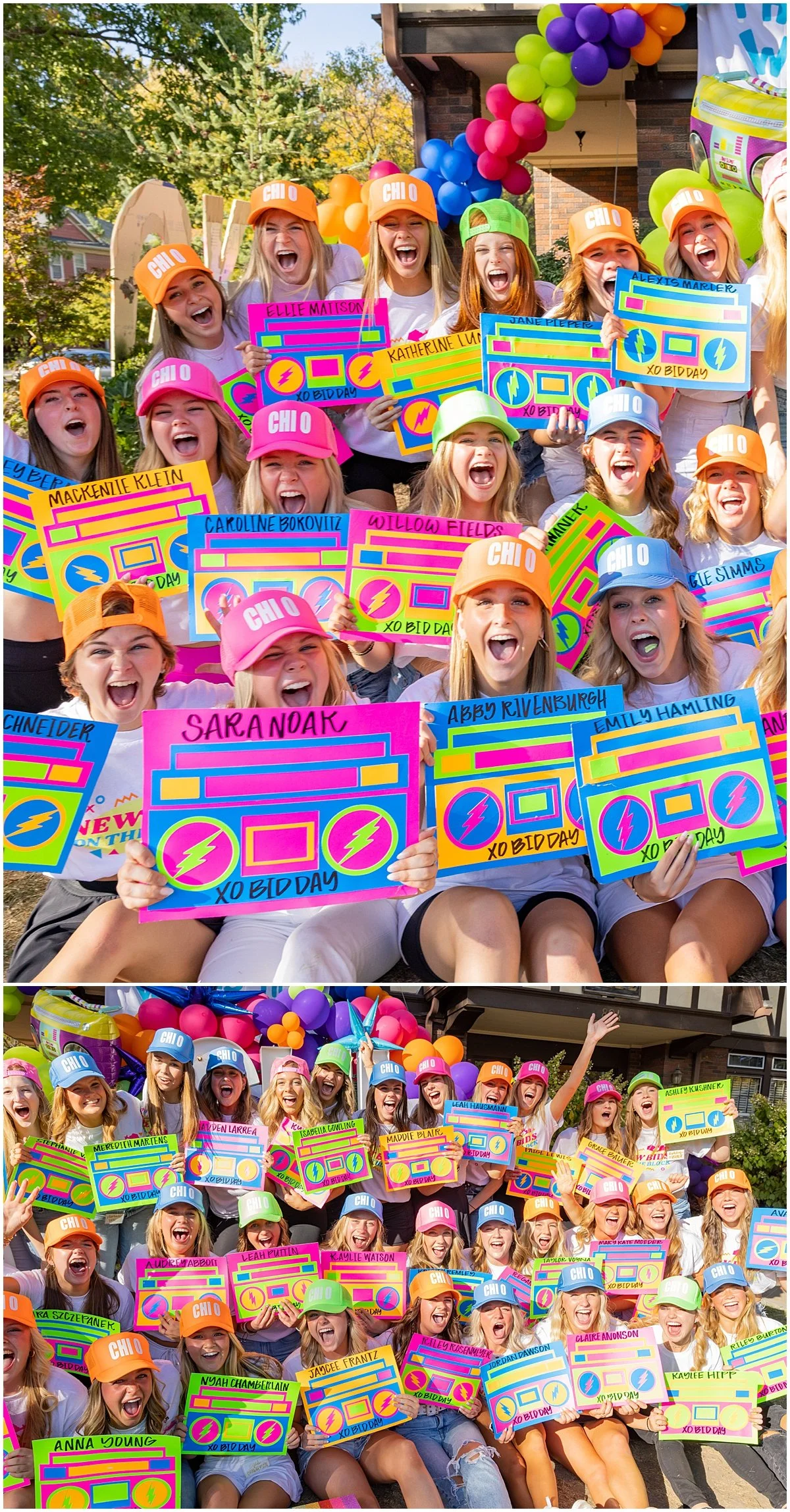 New Bids on the Block - Chi Omega Bid Day 2022 — Iowa Chi Omega